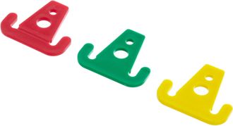 Ruco V125 Sturmklammern, 20-er Set, bunt Sortiert