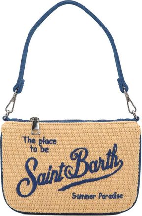 MC2 Saint Barth Femme, Sacs, Beige, Taille: ONE Size Pochette