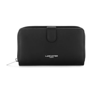 Lancaster Smooth Schultertasche mit Druckknopfverschluss - - Accessories - Damen - Schwarzk - ONE SIZE