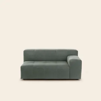 Madura Canap&eacute; Modulable Accoudoir D Uberto Opal kaki gris&eacute; - VERT