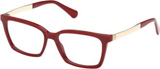 Max & Co. Femme, Accessoires, Rouge, Taille: 53 MM Mo5220 Optical Frame