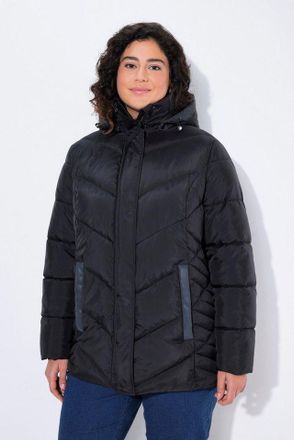 Ulla Popken Steppjacke HYPRAR Steppjacke wasserabweisend Kapuze