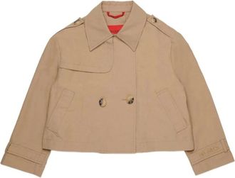 Max & Co. Femme, Vestes, Beige, Taille: 36 FR Veste crois&eacute;e