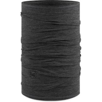 Buff Herren Schal WOOL SOLID GREY