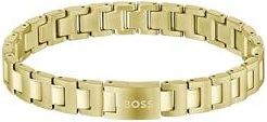 BOSS Jewelry Bracelet à Maillons pour Homme Collection CANDOR JEWELRY en Or Jaune - 1580753