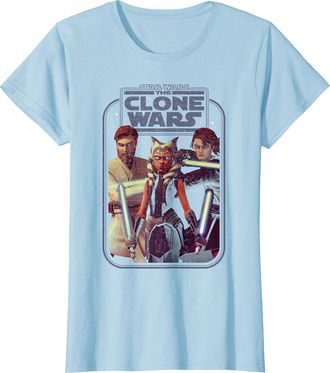 Star Wars The Clone Wars Heroes Group Shot T-Shirt