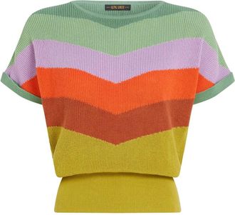 King Louie Femme, Pulls, Multicolore, Taille: 40 FR Ann Top Wonder