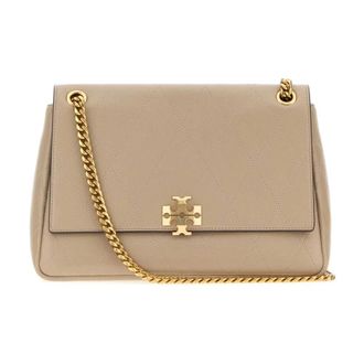 Tory Burch Charlie Schultertasche - - Bags - Damen - Grau - ONE SIZE