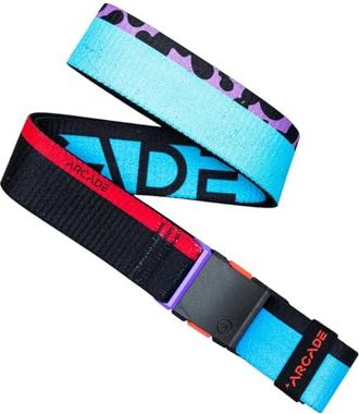 Arcade Ceintures A2 unisexe Adventure Belt : tr&egrave;s r&eacute;sistant, boucle sans m&eacute;tal, Sierra - D&eacute;grad&eacute; acide/Bleu, Standard (Up to 40); 1.5 Wide