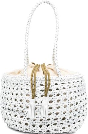 Dragon Diffusion Femme, Sacs, Blanc, Taille: ONE Size 8970 Shoulder Bag