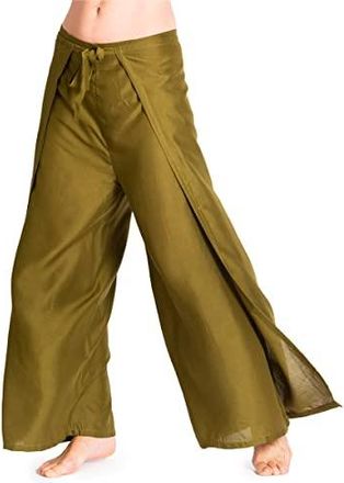 Panasiam Sunshine Pants Plain, Olive Green, M