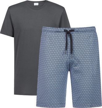 Mey Pyjama kurz Round Geo