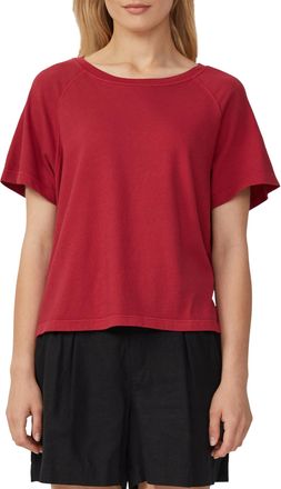 s.Oliver Baumwoll-T-Shirt im Relaxed Fit mit Raglan&auml;rmeln