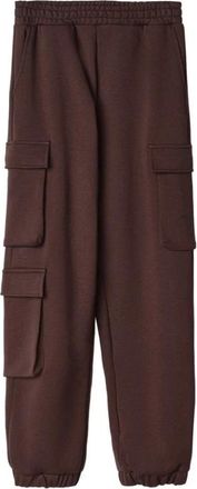 Hinnominate Hinnominate, Femme, Pantalons, Brun, Taille: 40 FR Elastic-hem Pantalons de surv&ecirc;tement