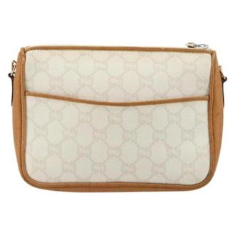 Gucci Pre-owned Vintage Schultertasche - - Pre-owned - Damen - Beige - ONE SIZE