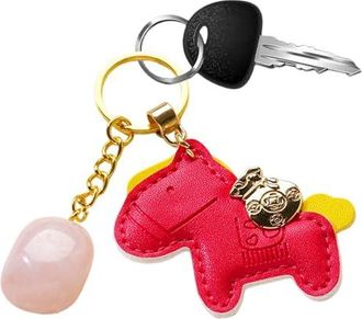 Generic Pendentif de sac | 2026 Ann&eacute;e du s Breloque de portefeuille | Pendentif en forme danimal pour sac &agrave; dos et porte-cl&eacute;s - Pour femmes, hommes, adolescen