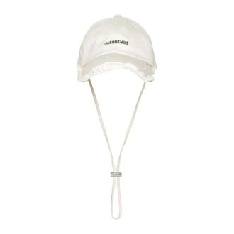 Jacquemus Stilvolle H&uuml;te Kollektion - - Accessories - Damen - Wei&szlig; - 60 CM