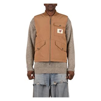 Afterlabel Gilet Kobuk - Homme - Vestes - Brun - Taille: 2XL