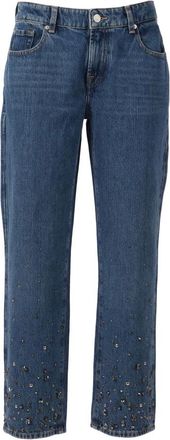 7 For All Mankind Femme, Jeans, Bleu, Taille: W26 Calie Straight Ankle