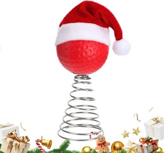Generic Sport Weihnachtsbaum Topper - Kreatives Weihnachtsdekorationsdesign, Lustige Dekoration im Sportstil, Einfache Montage Mit robuster Halterung | Ideal 