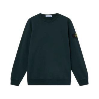 Stone Island Rundhals-Sweatshirt - - Sweatshirts & Hoodies - Herren - Gr&uuml;n - S