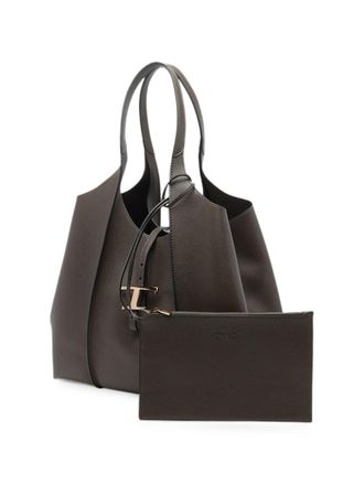Tod's T Timeless Tote Bag - Green