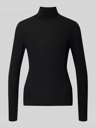 Windsor Longsleeve aus Lyocell-Mix mit Stehkragen