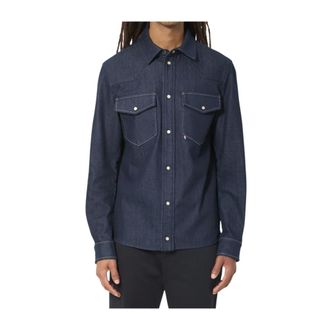 Moncler Herren, Shirts, Blau, MGr&ouml;&szlig;e