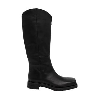 Patrizia Pepe Logo-plaque Boots - - Shoes - Damen - Schwarzk - 38 EU