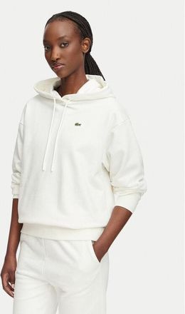 Lacoste Sweatshirt SF7612 Wei&szlig; Regular Fit