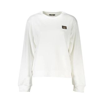 Cavalli Rundhals-Sweatshirt - - Sweatshirts & Hoodies - Damen - Wei&szlig; - XL