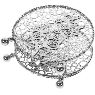 Cabilock Retro-serviettenhalter Aus Metall Durchbrochener Serviettenst&auml;nder Tischserviettenhalter Dekorativer Serviettenst&auml;nder Serviettenaufbewahrung F&uuml;r Zuha