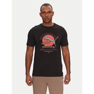 Puma T-Shirt Bonsai 629634 Schwarz Regular Fit