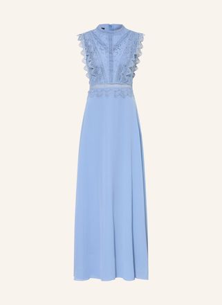 Apart Abendkleid Mit Spitze blau
