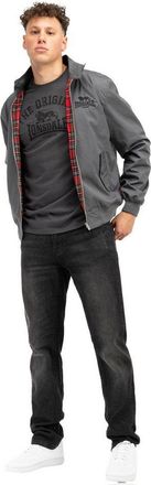 Lonsdale Blusenjacke Lonsdale Harrington Jacke Acton Klassischer Schnitt mit typischem Karofutter