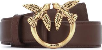 Pinko Pinko, Femme, Accessoires, Brun, Taille: XS Love Berry H3 Belt
