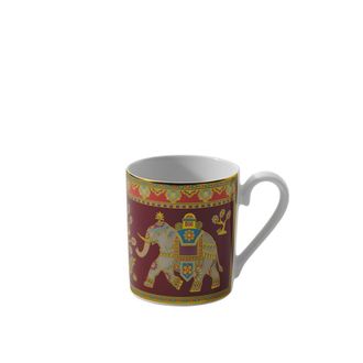 Villeroy & Boch 10-4731-9651 Samarkand Rubin Kaffeebecher, 0,3l, Premium Bone Porzellan