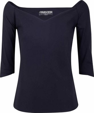 La Petite Robe Di Chiara Boni Top - Noir