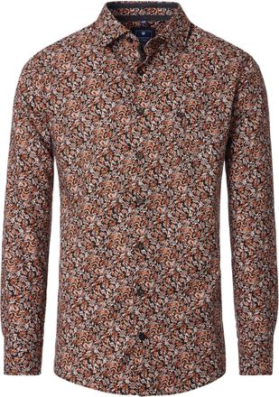 Redmond Modern Fit - Herren Freizeithemd (252120110), Gr&ouml;&szlig;e:XL, Farbe:Orange (210)