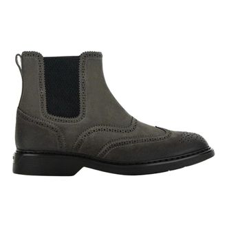Hogan Homme, Chaussures, Gris, Taille: 42 EU Chelsea Bottes H576