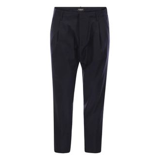 Dondup Ben Carrot Chino Pants - - Trousers - Herren - Blau - W35