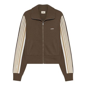 Autry 028Q Zip-through - Femme - Sweatshirts et sweats &agrave; capuche - Brun - Taille: 36 FR