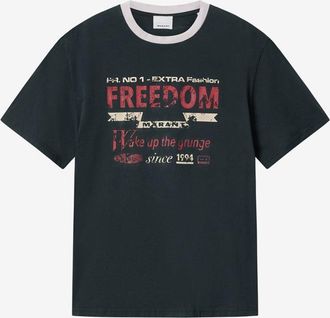 Isabel Marant T-shirt Hiroe - Homme - Noir D&eacute;lav&eacute; - Taillexs - Isabel Marant