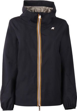 K-Way Femme, Vestes, Bleu, Taille: 42 FR Marguerite Stretch Poly Jersey