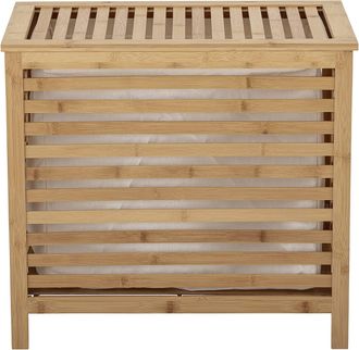 Bloomingville W&auml;schekorb Aden, naturfarben, Bambus