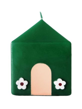 Aliita Candle Green Flor Casita