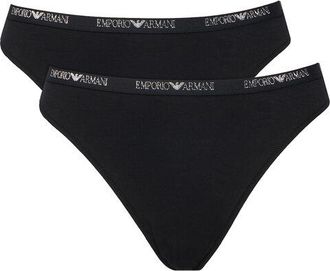Emporio Armani Brazilian-Panty-Set EW000406 AF19024 MC005 Schwarz
