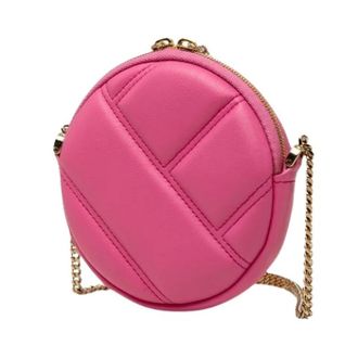 Bulgari Pre-owned Serpenti Cabochon Leder Mini Chain Bag - - Pre-owned - Damen - Rosa - ONE SIZE