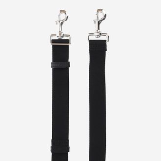 Gucci Unisex Shoulder Bag Essence Classic Black Cotton