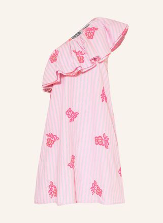 Essentiel One-Shoulder-Kleid Jusjus Mit Schmucksteinen Und Pailletten rosa